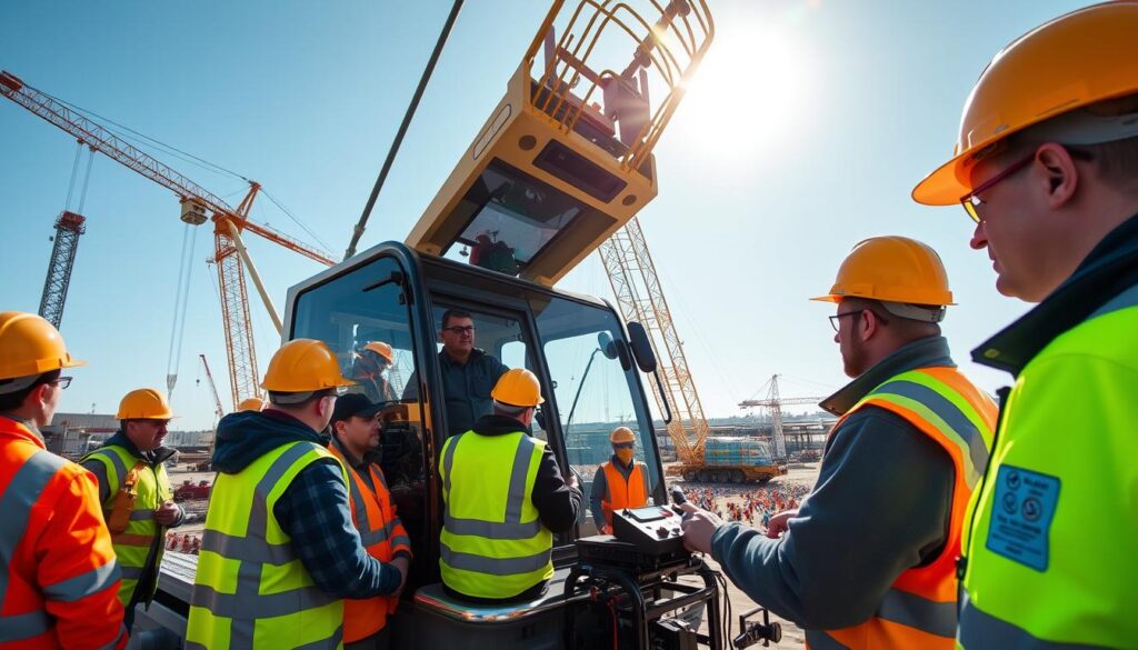 Strėlinio krano kursai - tapkite operatoriumi