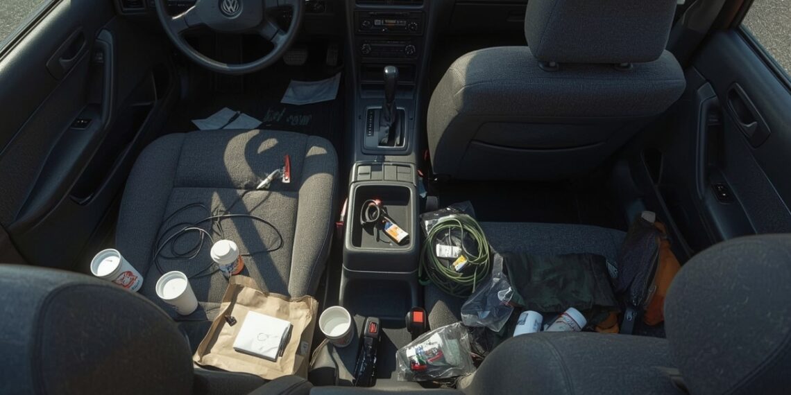 Daiktai, kurie voliojasi tavo automobilyje